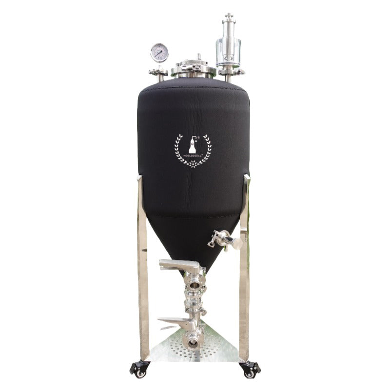 Double Layered Pressure Maintaining Fermentation Tank Craft Beer Equip